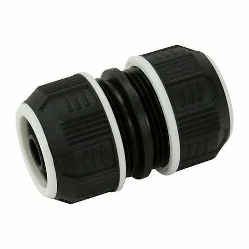 【用途】●一般散水用品。【商品説明】●これ1つで内径12mm〜19mmまでのホースに対応します。●幅広いホースに対応、コネクターとコネクターをつなぎます。●ラバー付き滑り止め仕様です。《スペック》■大口径対応。■適合ホース内径：12〜19m...