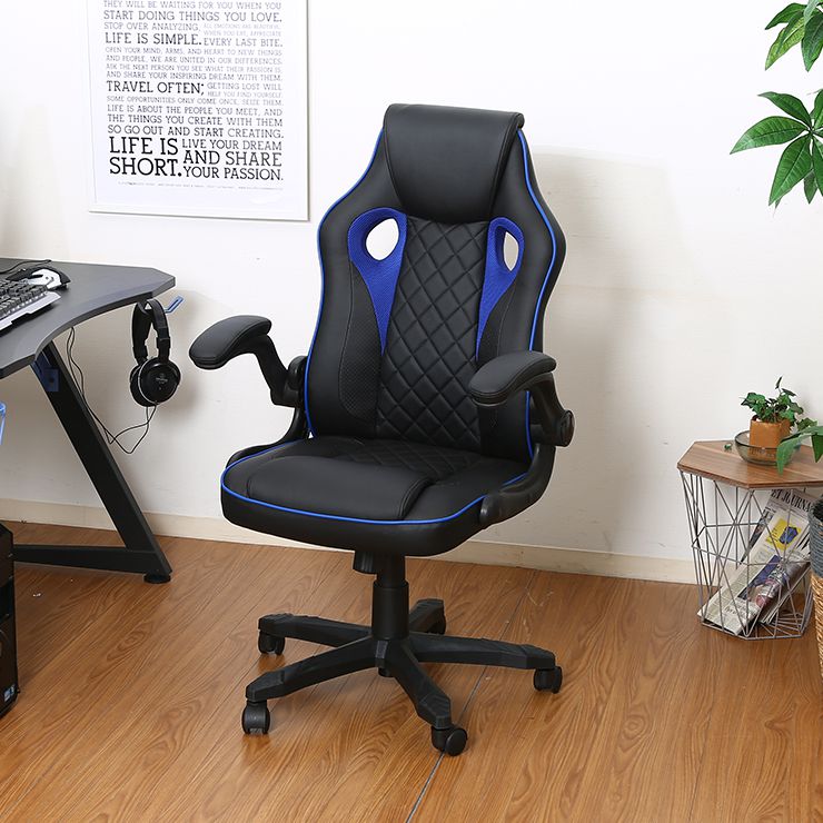 ■サイズ幅65.5×奥行63×高さ103〜111cm (座面高さ：42〜50cm)■材質PU/ポリエステル/スチール■原産国中国■組立品■特徴デザインゲーミングチェアです。キャスター付きなのでスムーズに移動することができます。ガス昇降機能付...