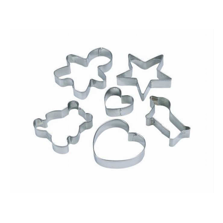 貝印 ホームメイドで楽しさひろがる クッキー抜型 こども・くま（6個） DL6193JANコード：4901601299281【商品詳細】お菓子作りを楽しむための、製菓用品のベーシックライン。アイシングでデコレートしやすい大き目タイプの抜き型...