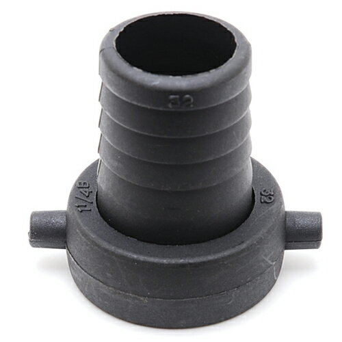 【用途】ポンプパーツ。【機能・特徴】ポンプとホースの連結に。タケノコ部にはホースを接続します。【仕様】●内径32mm（1・1／4インチ）ホース用。【商品サイズ】幅65×高さ50×奥行50mm　重量40g【送料について】北海道、沖縄、離島は送...