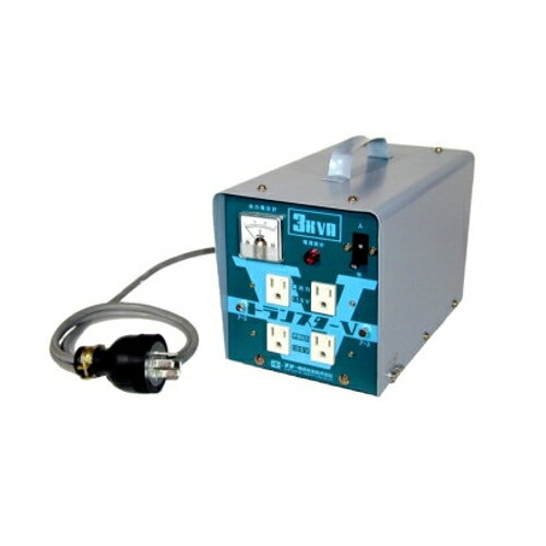 【用途】200V降圧専用ポータブル変圧器。【機能・特徴】200Vを100V/115Vに変圧する変圧器です。【仕様】●1.5KVA連続・3KVA。●定格30分。電動工具：溶接：その他溶接1 スズキット：トランスターV：STV-3000 ■商品...
