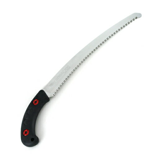【用途】造園・果樹園の剪定、林業の枝打、生木の剪定・枝打用鋸。【機能・特徴】カーブ刃が常に食い込む方向に働くため、力のロスがなく、引くだけで自然に切り込んでいきます。アサリなし鏡面研磨仕上げにより、切り口が絹の切れ肌に仕上り、樹木の腐り・病...