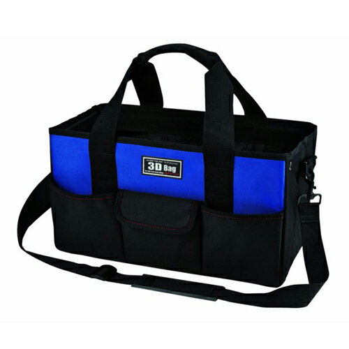 【用途】工具・道具・電動工具などの収納・運搬。【機能・特徴】丈夫な4面補強入りの超立体で収納性が抜群です。外側には長物などが収納できる大型ポケット(ホック付)があります。移動などに便利な2WAYショルダー付きです。【仕様】●サイズ：(L)4...