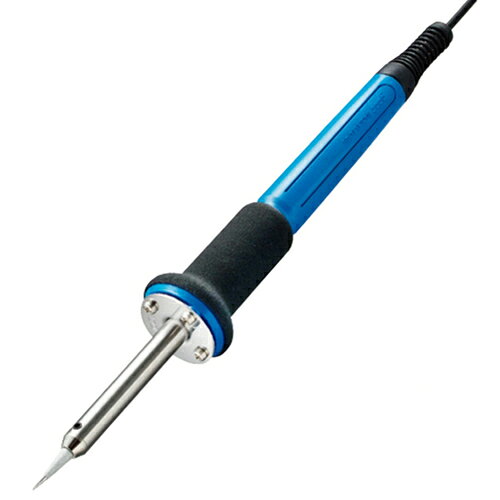 【用途】精密プリント基板用はんだこて15W。【機能・特徴】高性能セラミックヒーター搭載のはんだこてです。極細タイプの鉛フリー対応こて先を採用しています。こて先とグリップの距離が短く作業性が抜群です。RoHS対応品です。【商品サイズ】奥行18...