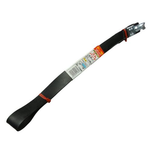 【用途】シート止等・荷物の固定。【機能・特徴】未使用のタイヤチューブを再利用したものです。耐久性・耐候性に優れ、亀裂が生じにくいです。【仕様】●サイズ(約)：幅17mm×長さ60cm。●金具付。【材質】●プチルゴム。●鉄。【注意事項ほか】●...
