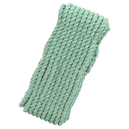 【用途】荷役作業。【機能・特徴】トラックの荷台のフックに掛けやすい、両端輪っか(アイ)加工済みです。【仕様】●太さ：12mm。●長さ：20m。●色：緑。●破断強度：約1050kgf。【材質】●ポリエチレン・ポリエステル。【商品サイズ】幅15...