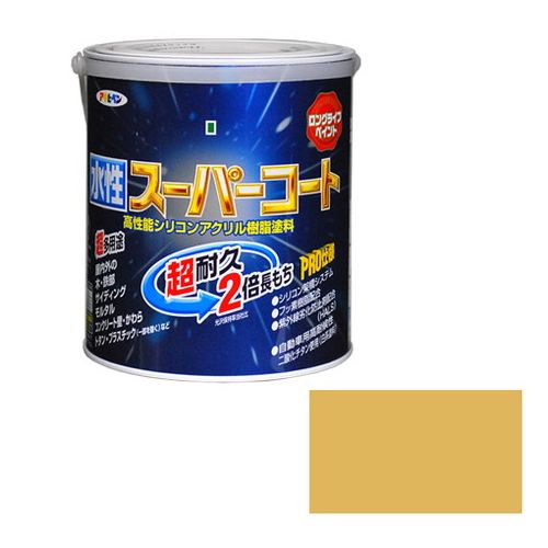 【用途】金属、スレート、コンクリート、サイディング、木部、しっくい、発泡スチロール等への塗装。【機能・特徴】特殊フッ素樹脂、シリコン架橋システム及び紫外線劣化防止剤の相乗効果で、汚れにくく、耐久性が格段に優れた高性能塗料です。酸性雨や酸性雪...
