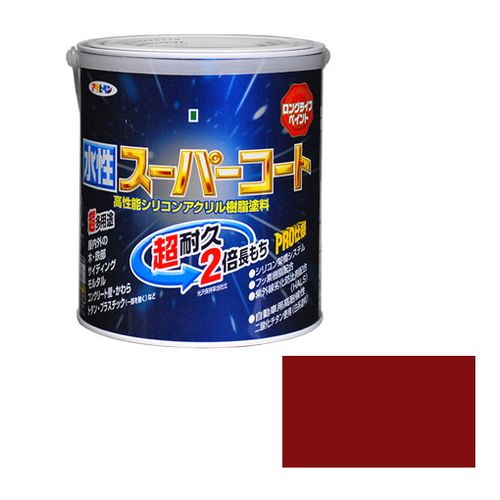 【用途】金属、スレート、コンクリート、サイディング、木部、しっくい、発泡スチロール等への塗装。【機能・特徴】特殊フッ素樹脂、シリコン架橋システム及び紫外線劣化防止剤の相乗効果で、汚れにくく、耐久性が格段に優れた高性能塗料です。酸性雨や酸性雪...