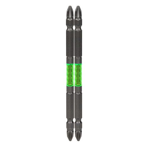 【用途】ドリルドライバーやインパクトドライバーでの各種ネジの締め付け作業。【機能・特徴】衝撃吸収樹脂を装着した先進的な形状です。高精度、高耐久で高品質な日本製です。【仕様】●サイズ：＋2×110。●刃先形状：タフワイド。●硬度：HRC60。...