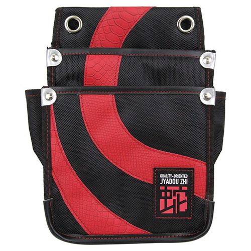 【用途】工具・パーツの収納。【機能・特徴】ポケットに伸縮性のある生地を使用する事により、軽いフィット感が生まれ生地の無駄なダボつきをなくし、ツールの収納のしやすさにつながりました。【仕様】●ベルト幅適応サイズ：60mm。●2段。●色：ブラッ...
