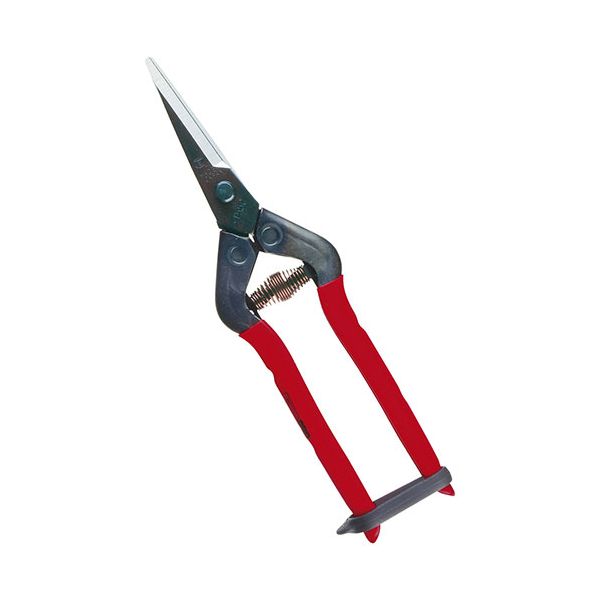 【商品特長】【用途】野菜の収穫、果樹の生産作業、庭木や草花の手入れ。【機能・特徴】プロ仕様の刃付け加工で軽快な切れ味を実現してます。切断対象物は薄いものや柔らかいものを想定した刃付けになっています。【仕様】●重量：約120g。【材質】●刃部...