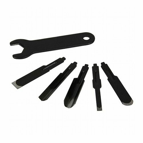 【商品説明】●電動彫刻刀用のオプションパーツです。【用途】●電動彫刻刀用替刃セット。【機能】●電動彫刻刀用の替刃5本セットです。【商品仕様】●入数：5本入り●品名コード：6674661●適用機種：DC-501・DC-501(F)【材質】●金...