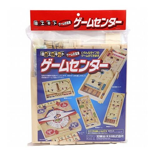 【商品説明】いろいろなゲームが作れる工作キットです。【用途】工作キット。【機能・特徴】コリントゲーム、ルーレット、迷路ゲーム等の中からお好きな1点製作可能です。【仕様】●パッケージサイズ：W190mm×D25mm×H265mm。●完成品サイ...