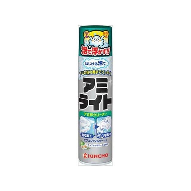 【商品詳細】泡がはじけて汚れや花粉を浮かせます。1本でアミ戸（90cm×180cm）約4枚を洗浄できます。泡消えが早くなり、洗浄時間の短縮も実現。エアコンフィルターにも使えます。アップルカモミールの香り。素材・成分界面活性剤(アルキルアミン...