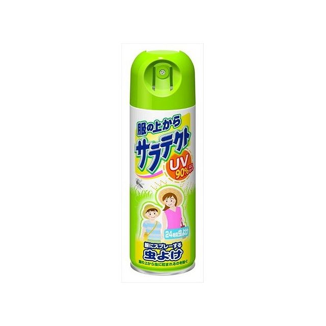 【商品詳細】虫と紫外線をWブロックする衣類用スプレー。虫よけ効果は24時間長持ち、紫外線を90％以上カット。ノンパウダータイプなので衣類が白くなりません。使用方法衣類に適量を直接噴射してください。注意事項●使用前に必ず製品表示を読み、十分理...