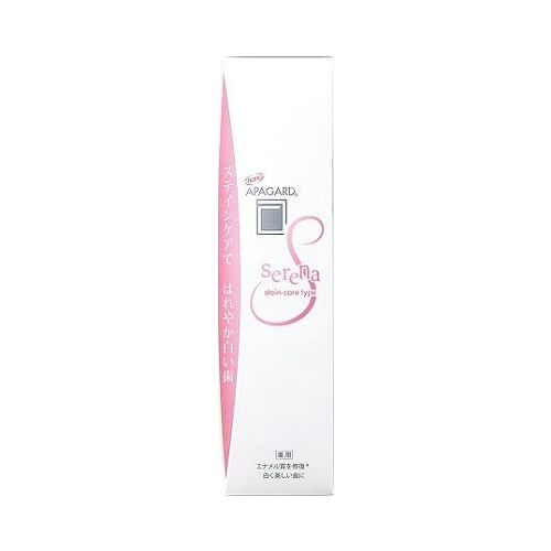 【商品説明文】美白歯みがきのアパガードから新発売。独自成分「薬用ハイドロキシアパタイト」が、エナメル質を整えて虫歯を予防。さらに、ステインケア成分をダブル配合(メタリン酸ナトリウム・クエン酸ナトリウム)。気になるステインをしっかりケアするス...