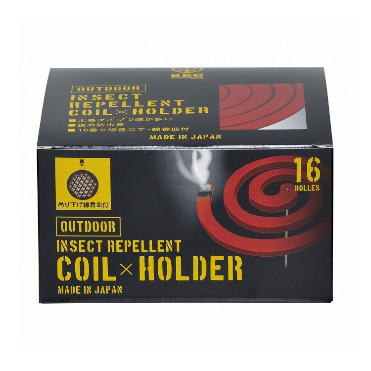 【商品説明文】厚太巻タイプで安定した効果を発揮し、屋外使用に最適です。吊り下げ線香皿付。【代引きについて】こちらの商品は、代引きでの出荷は受け付けておりません。【送料について】北海道、沖縄、離島は送料を頂きます。