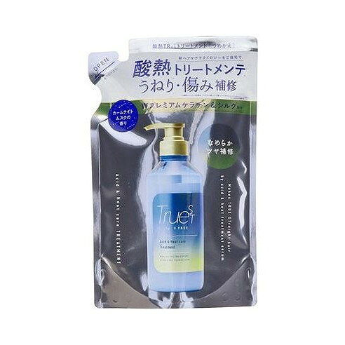 【商品詳細】酸熱トリートメント成分配合のヘアリペアメントトリートメント。髪内部まで進行した深刻なダメージを補修するサロンケアが自宅で体験。生まれ変わったような“とぅるすとん”とまとまる素髪に導きます。成分:水、ステアリルアルコール、グリセリ...