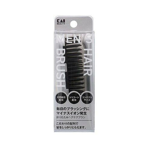 【商品詳細】しなやかで美しい髪に。独自配列ブラシでストレートな髪をしっかり捉えます。折りたたみタイプ。成分:毛：熱可塑性ポリエステルエラストマー、（ 天然鉱石・カーボン・シリコーン）受け部：ABS樹脂、ハンドル：ABS樹脂耐熱温度：80℃メ...