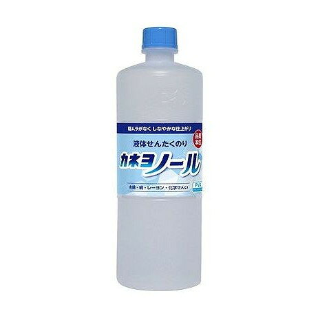 【商品詳細】洗たくの時、のり落ちがよく、黒ずみません。糊むらがなく、しなやかに仕上げます。原料はポリビニールアルコール（PVA）です。成分:ポリビニルアルコールメーカー名:カネヨ石鹸生産国・加工国:日本内容量:750mL【代引きについて】こ...