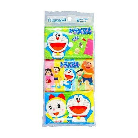 【商品詳細】国民的キャラクター、ドラえもんのポケットティシュです。お子様にぴったりなミニサイズ。パルプ100％メーカー名:河野製紙生産国・加工国:日本内容量:6個【代引きについて】こちらの商品は、代引きでの出荷は受け付けておりません。【送料...