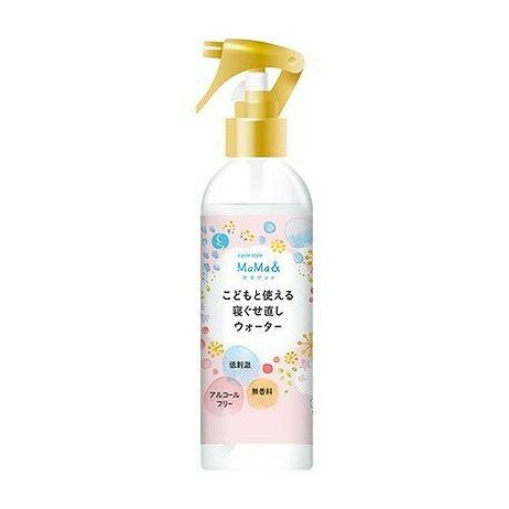 【商品詳細】子供といっしょに使える寝ぐせ直しウォーター。低刺激アルコールフリー・パラベンフリー。成分:水、グリセリン、ラウリン酸ポリグリセリル-10、ベタイン、(C12-14)パレス-12、ステアルトリモニウムクロリド、オレンジ果皮油、グレ...