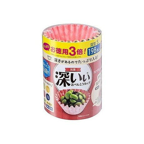 【商品詳細】お徳用3倍。深型タイプなので、二段弁当箱やランチジャーなど深めのお弁当箱に便利です。効果で衛生的・銀イオンの効果で菌の繁殖を抑えます。耐熱・耐冷性に優れたPBT樹脂＋紙ケースなので、冷凍保存からレンジ調理まで対応します。定番の赤...