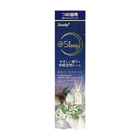 【商品詳細】●やさしい香りで安眠空間をつくる●眠りを考えた香料を配合した、心地よいやさしい香りで安眠空間をつくる機能性芳香剤です●睡眠空間に心地よい香り●使用期間：約1〜2ヶ月（スティック6本の場合）※風が直接当たる場所、室温が高いなどの場...