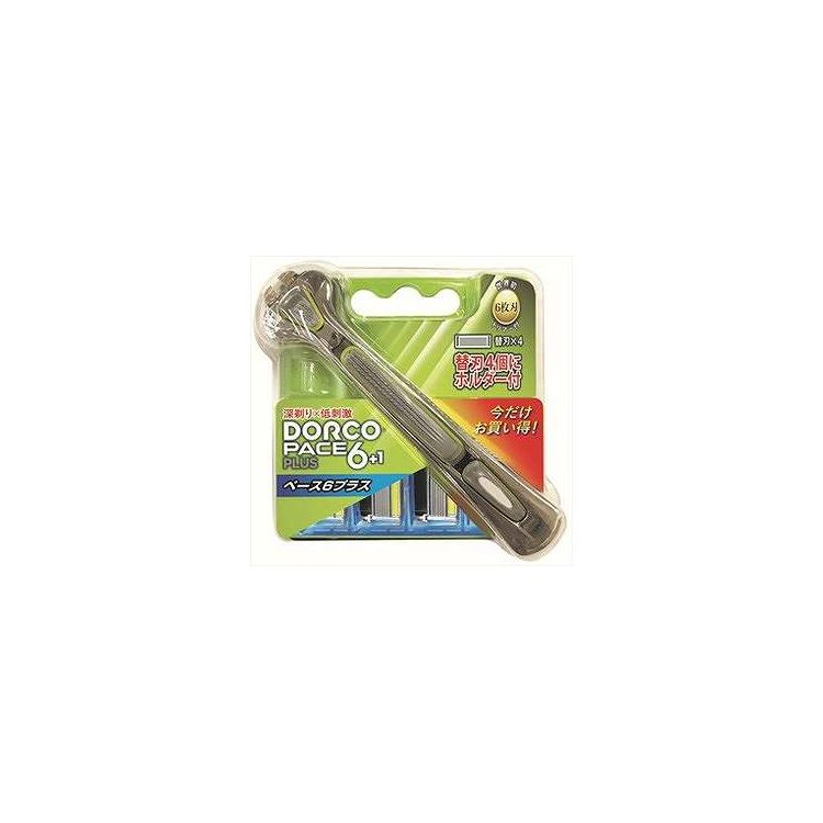 【商品詳細】ペース6の替刃4個入りにホルーダーが1本付いたお得な企画品です。の6枚刃をお手頃価格で体験できます。商品区分:メーカー名:ドルコ生産国・加工国:大韓民国内容量:4個【代引きについて】こちらの商品は、代引きでの出荷は受け付けており...