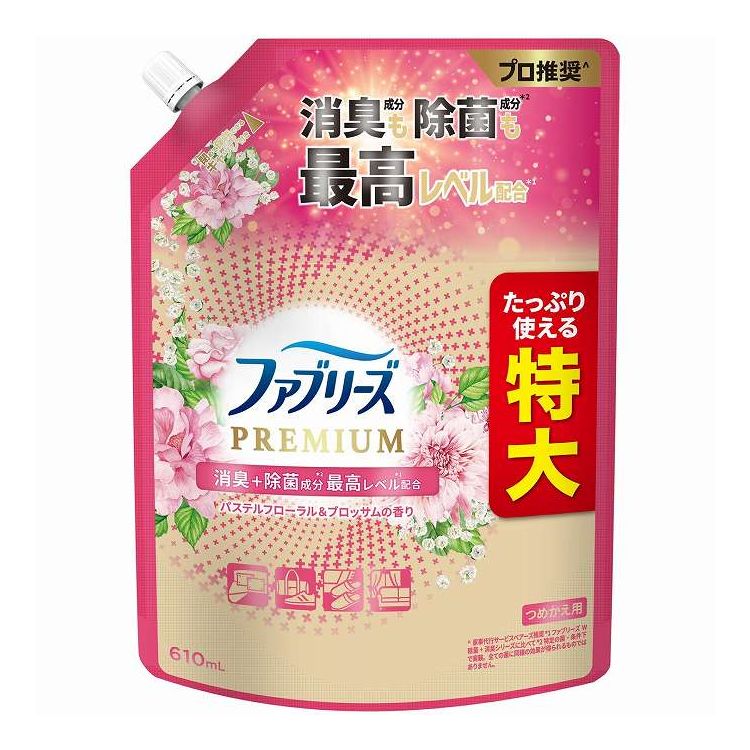 【商品詳細】プレミアム化・新規ユーザーの獲得により、発売以降カテゴリー貢献し続ける。W除菌＋消臭プレミアムシリーズがトータルリステージ！商品区分:日用雑貨品、他メーカー名:P＆Gジャパン生産国・加工国:日本内容量:610mL【代引きについて...