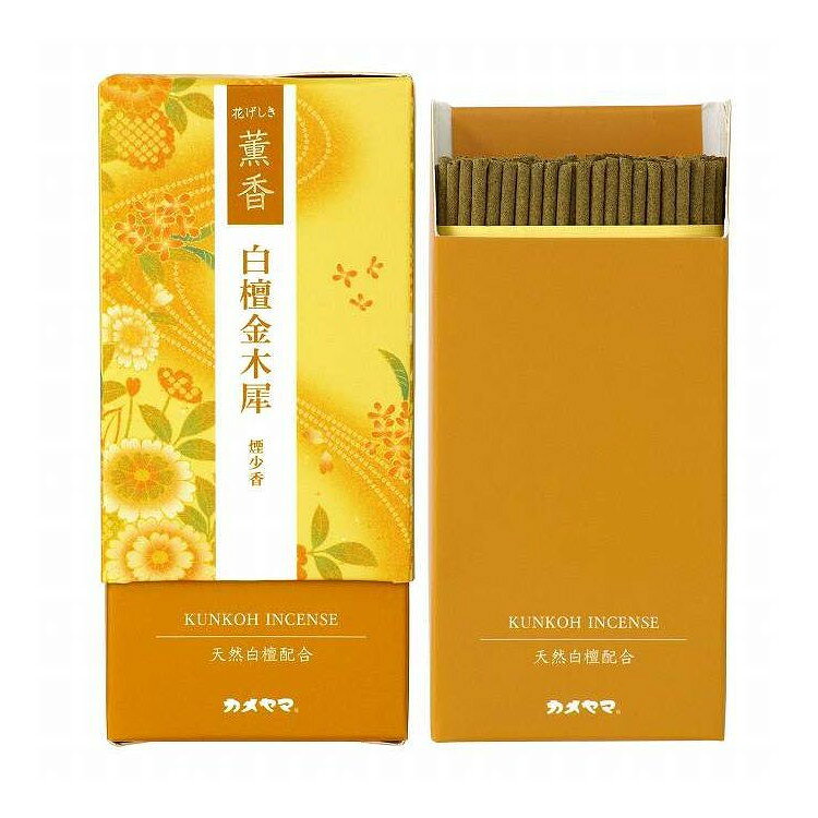 ※単品の場合の商品情報になります。予めご了承ください。 【商品詳細】 古式ゆかしき白檀に芳しく甘やかな金木犀を重ねた優美な香り。スリムでスムーズに取り出せてスタイリッシュ。線香差しにもなる技ありパッケージの薫香ミニはリビング仏壇や仏壇を持た...