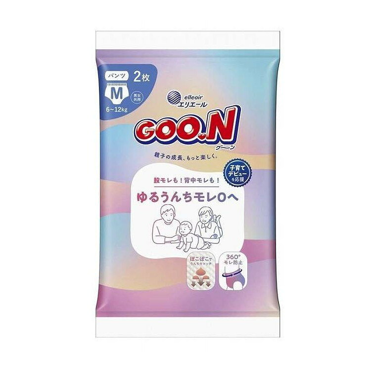 【商品詳細】ママパパをサポート！子育て先まわり設計「ゆるうんちモレ0へ」。表面のぽこぽこでゆるうんちをキャッチ！背中や足まわりからモレにくい。背中と足まわりのギャザーがぴったりフィットしてすきまモレ防止。進化した吸収体がたっぷりのゆるうんち...