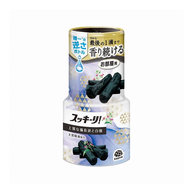 このページは4901080691910単品が10個セットの商品ページです【商品特徴】お部屋や玄関の気になるニオイを最後の一滴まで強力消臭！しっかり香る！「ボトルが上」液残りゼロで香りが続くお部屋用置き型消臭芳香剤、備長炭と白檀の上質な香りで...