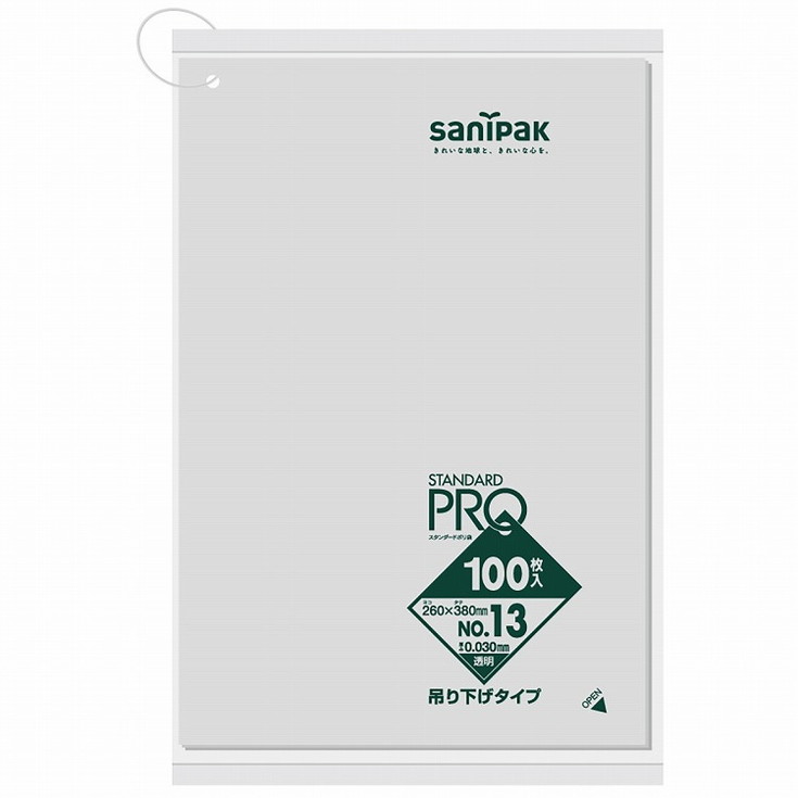 このページは4902393421133単品が11個セットの商品ページです【商品特徴】規格袋　吊り下げ　　0．03mm　13号【製造者】日本サニパック株式会社【生産国】インドネシア【単品内容量】100枚※メーカーの都合によりパッケージ、内容等...