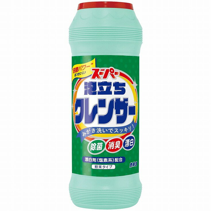 このページは4901329110073単品が12個セットの商品ページです【商品特徴】ガンコ汚れをしっかり落とす粉末クレンザーに漂白剤が入ってパワーアップ！お台所から浴室まで幅広い用途に使え、液体洗剤では落ちない汚れにキズつきにくくツヤよく磨...