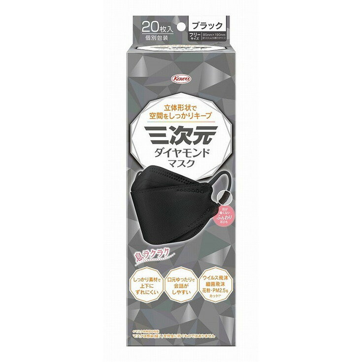 このページは4987973220474単品が8個セットの商品ページです【商品特徴】立体形状で口元空間をしっかりキープし、会話や息もラクラク【製造者】興和株式会社【生産国】中華人民共和国【単品内容量】20枚※メーカーの都合によりパッケージ、内...