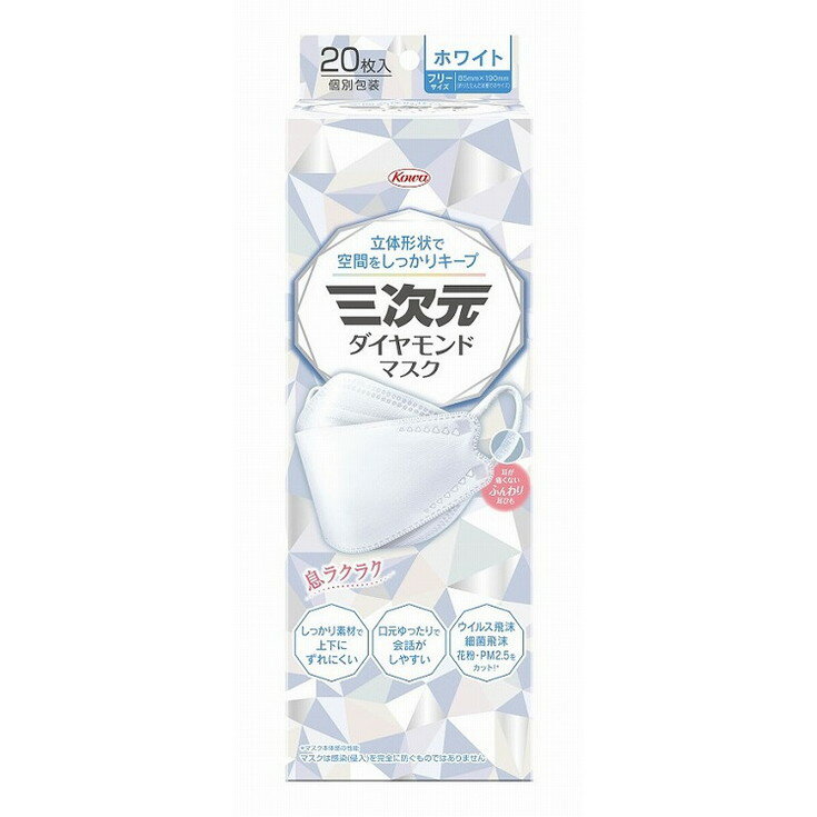 このページは4987973220467単品が4個セットの商品ページです【商品特徴】立体形状で口元空間をしっかりキープし、会話や息もラクラク【製造者】興和株式会社【生産国】中華人民共和国【単品内容量】20枚※メーカーの都合によりパッケージ、内...