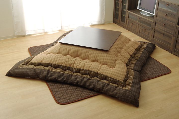 ロングセラーのしじら織のこたつ布団です。べとつかず肌触りの良いしじら織で和室にも洋室にも合うデザインに仕上げました。部分暖房のこたつは電気代もお得です。【商品詳細】■サイズ高さ70×幅50×奥行き70（cm）■重さ7.6（kg）■素材掛け=...