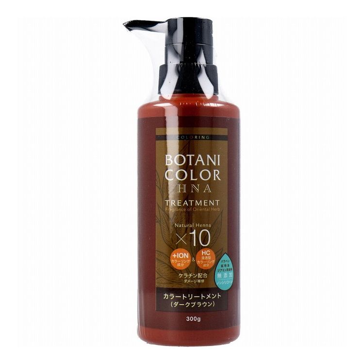 イオンヘアカラー(カラーリング成分)＆HC染料(浸透型カラーリング成分)+ヘンナ配合量10倍(トリートメント成分)！※イオンヘアカラーとは、配合成分の塩基性色素です。●弱酸性。●ケラチン配合(ダメージ補修)。●パラベン、鉱物油、ジアミン系染...