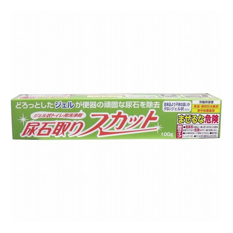どろっとしたジェルが便器の頑固な尿石を除去！やわらかくなった尿石をブラシかヘラで除去！●どろっとしたジェルがたれにくく尿石除去に効果発揮！【用途】やわらかくなった尿石をブラシやヘラ等で除去【使用濃度】原液【液性】酸性【成分】塩酸(9.9％)...