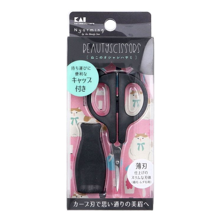 【材質】刃部：ステンレス刃物鋼ハンドル：ABS樹脂キャップ：ABS樹脂【本体サイズ】88X43X8mm、11g【使用方法】・マユ毛の濃い方はマユ毛用のクシでマユ毛を起こしながらカットして、長さをきれいにそろえてください。・なれない方は、あら...
