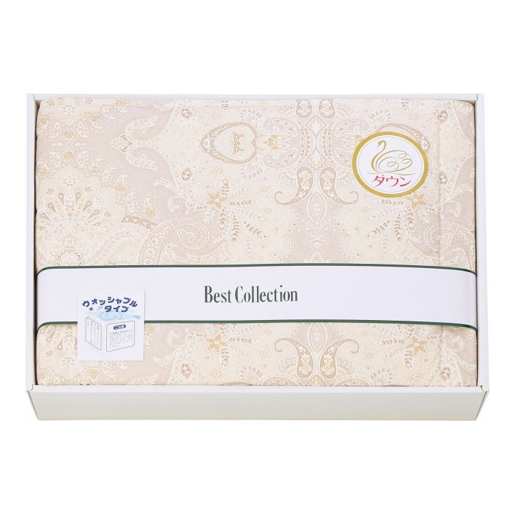 汚れたら洗えるウォッシャブル仕様です。軽くて保温性に優れたダウンを使用しています。【セット内容】商品1500×2100mm【商品サイズ】-【材質】側地：ポリエステル85%、綿15%・詰物：ダウン50%、フェザー50%（約0.2kg）商品重量...