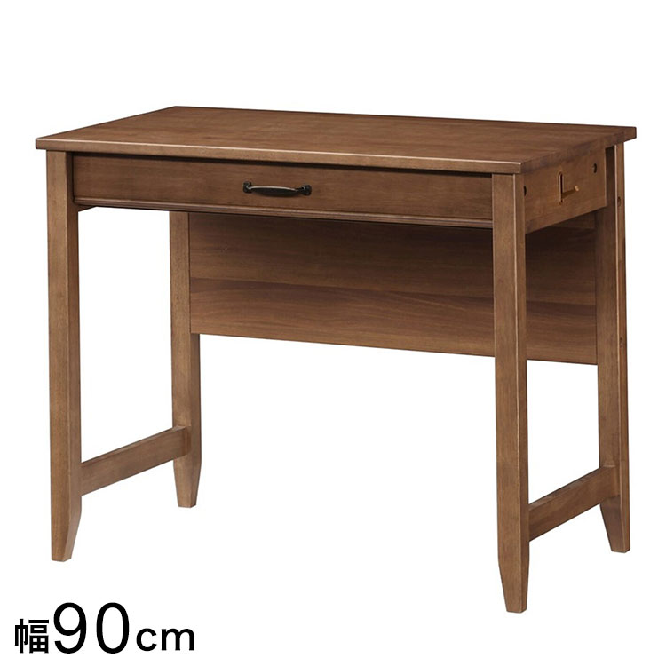 【サイズ】90×50×72cm【重量】18kg【材質】天板・脚：ラバーウッド無垢 ウレタン塗装/本体側面・背面：プリント【生産国】ベトナム【組立区分】お客様組立品【備考】【引き出し】仕様：フルオープンレール内寸：A3サイズ対応・仕切り板2枚...
