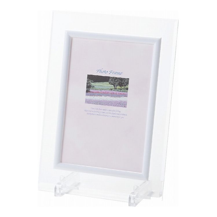 ペタッと貼り付けフォトフレームDX 00770【商品説明】何度でも貼りかえれる、脱着可能な吸着タイプのフォトフレーム。 ポリスチレン、PET ★ハガキ（150×105mm）サイズ1枚用　★卓上・壁貼り付け両用 原産国日本 【代引きについて】...