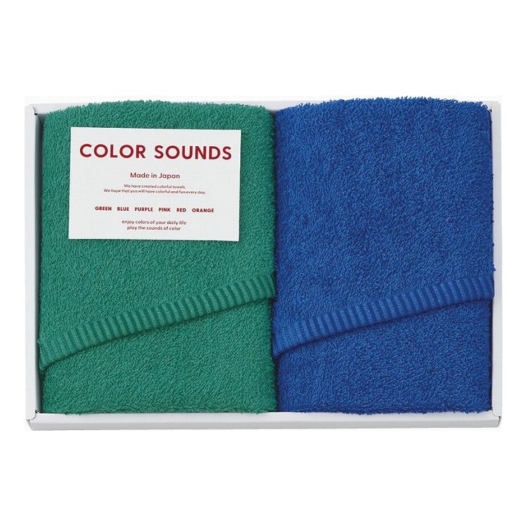 COLOR SOUNDS フェイスタオル2P ブルー CSD2520BL【商品説明】色を奏でるようにライフスタイルを色どるタオルシリーズ。その日の気分で、鮮やかなカラーを取り入れて。 色を奏でるようにライフスタイルを色どるタオルシリーズ。そ...