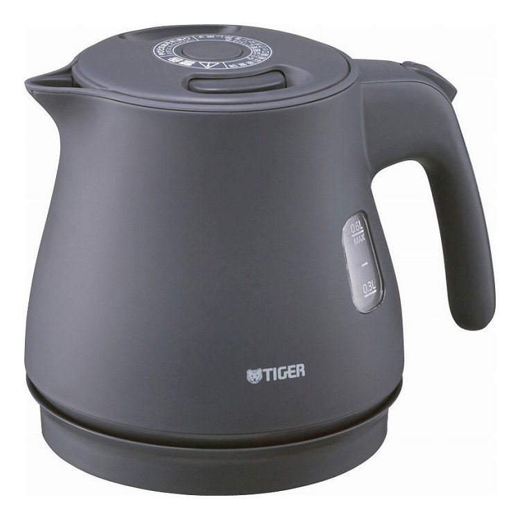タイガー魔法瓶 蒸気レス電気ケトル0.6L ナイトブラック PCV-A060KN【商品説明】蒸気レス電気ケトル ・蒸気レス構造・カップ1杯57秒・転倒お湯漏れ防止構造・省スチーム設計 本体・内容器側面：ポリプロピレン、底面：ステンレス ★コ...