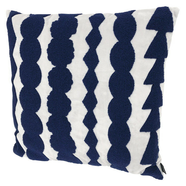 モコモコとした質感のサガラ刺繍を施したクッション。リッチな印象の北欧デザインがインテリアのアクセントに。ポリエステル45×45×16cm【代引きについて】こちらの商品は、代引きでの出荷は受け付けておりません。【送料について】北海道、沖縄、離...