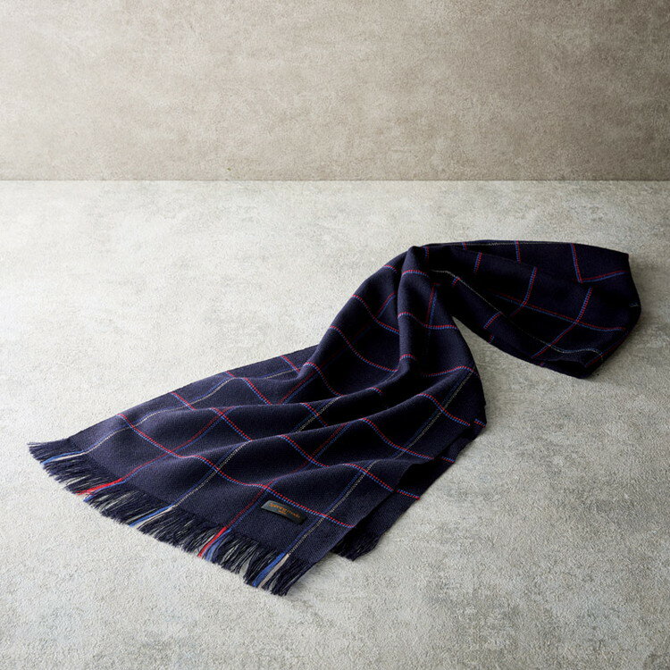 職人たちが長年培った妙技を大正時代の豊田式自動織機でゆっくり丁寧に織り上げる上質のウールマフラー。柔らかいウール素材をしっかり織り上げているのに優しい肌感触の風合いに仕上げるそれが妙技です。毛100%30×165cm【代引きについて】こちら...