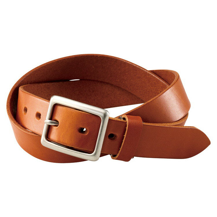 栃木レザー社製のオイルヌメ革を使用したベルトと同色のキーホルダーのセットです。ベルトはスッキリとしたデザインでファッションセンスを引き上げます。ピンタイプ。長さ調整可。ウエスト95cmまで対応可能。ベルト（3×107cm）・キーホルダー（1...