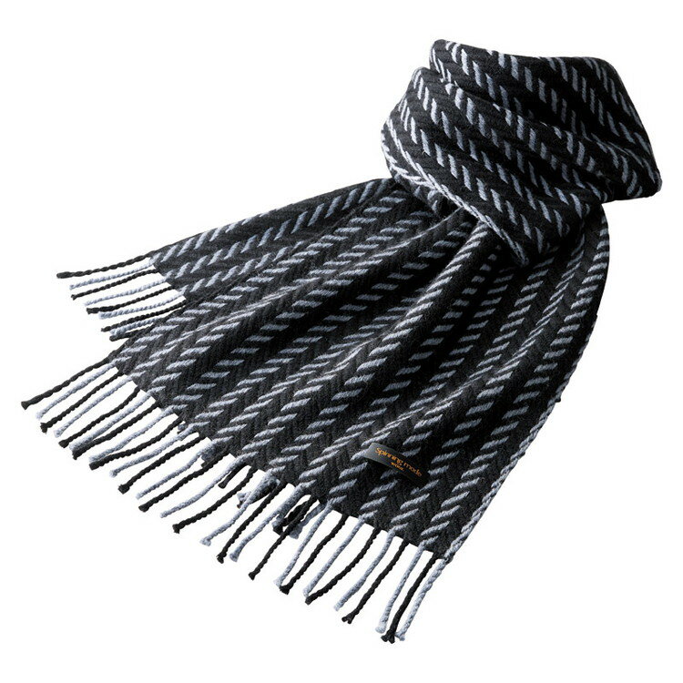 職人たちが長年培った妙技を大正時代の豊田式自動織機でゆっくり丁寧に織り上げる上質のカシミヤ混マフラー。柔らかいウールとカシミヤ素材をしっかり織り上げているのに優しい肌感触の風合いに仕上げるそれが妙技です。毛87%・カシミヤ13%28×160...